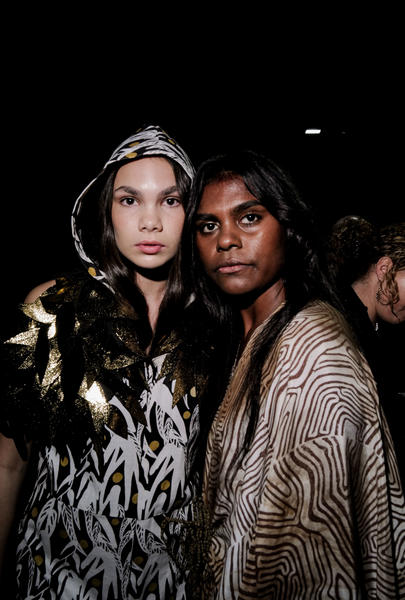 AAFW backstage report: First Nations Fashion & Design | beautydirectory